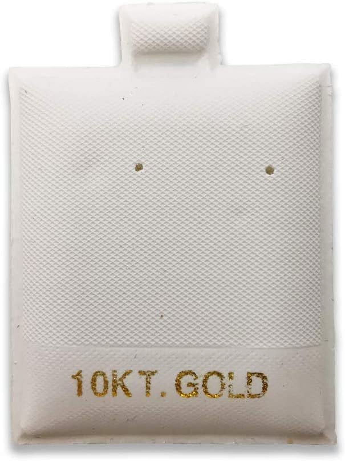 1 1/2" x 1 3/4" Puff Pad Earring Cards Jewelry Display Pack of 100 ...