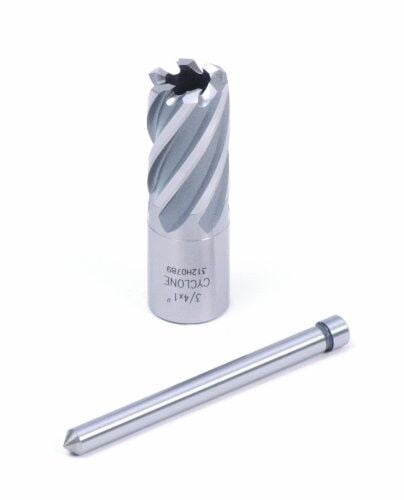 1-1/2" x 1" w/ Pilot Pin Evolution CYCLONE Annular Cutter Bits ...