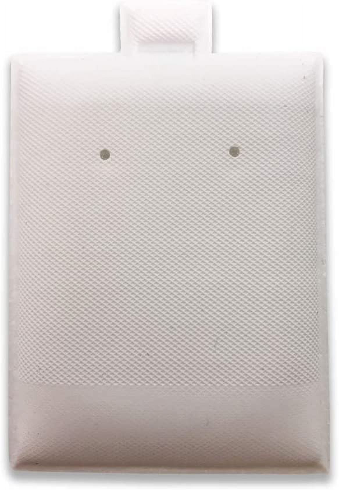 1 1/2" x 2" 14KT Gold Printed Puff Earring Cards, Jewelry Display Pack ...