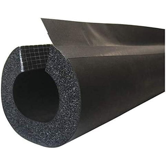 1-1/2" x 6 ft. Pipe Insulation, 3/4" Wall - Walmart.com