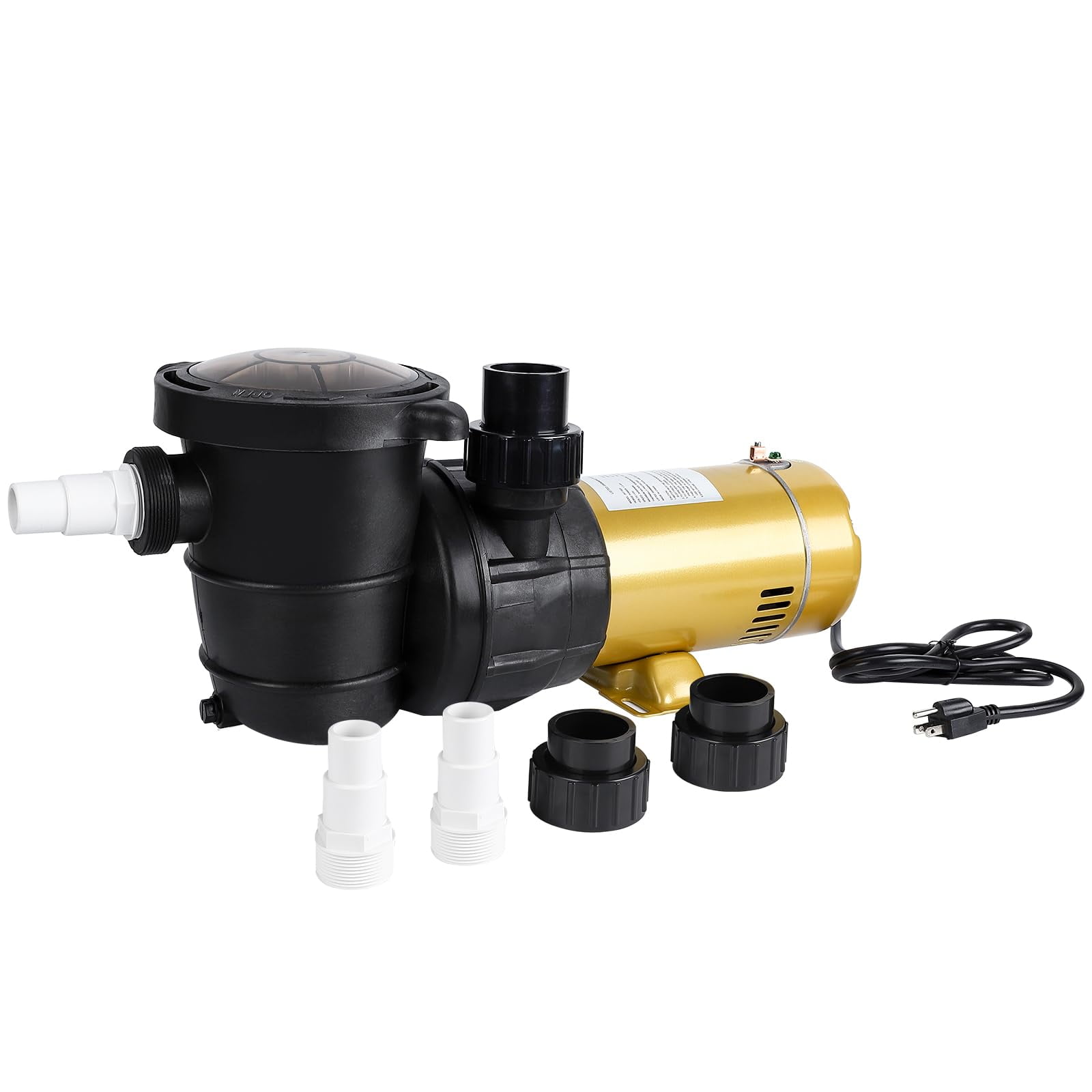 1 1/3 HP Submersible Sewage/Effluent Pump, 5812GPH Cast Iron Sump Pump ...