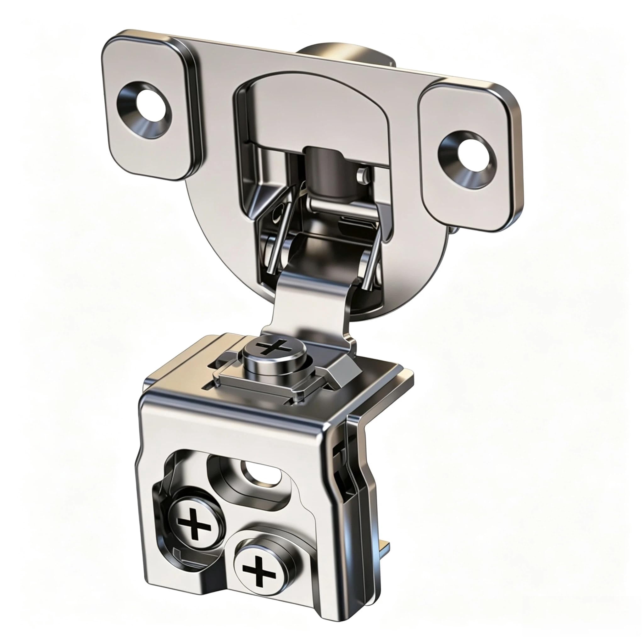 1-1/4" 10 Pack Alloy Steel Cabinet Hinges 105° Soft Close Face Frame ...