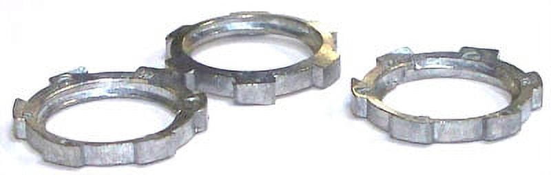 1 1/4-11.5 Conduit Locknuts / Steel / Zinc - 500 Piece Carton - Walmart.com