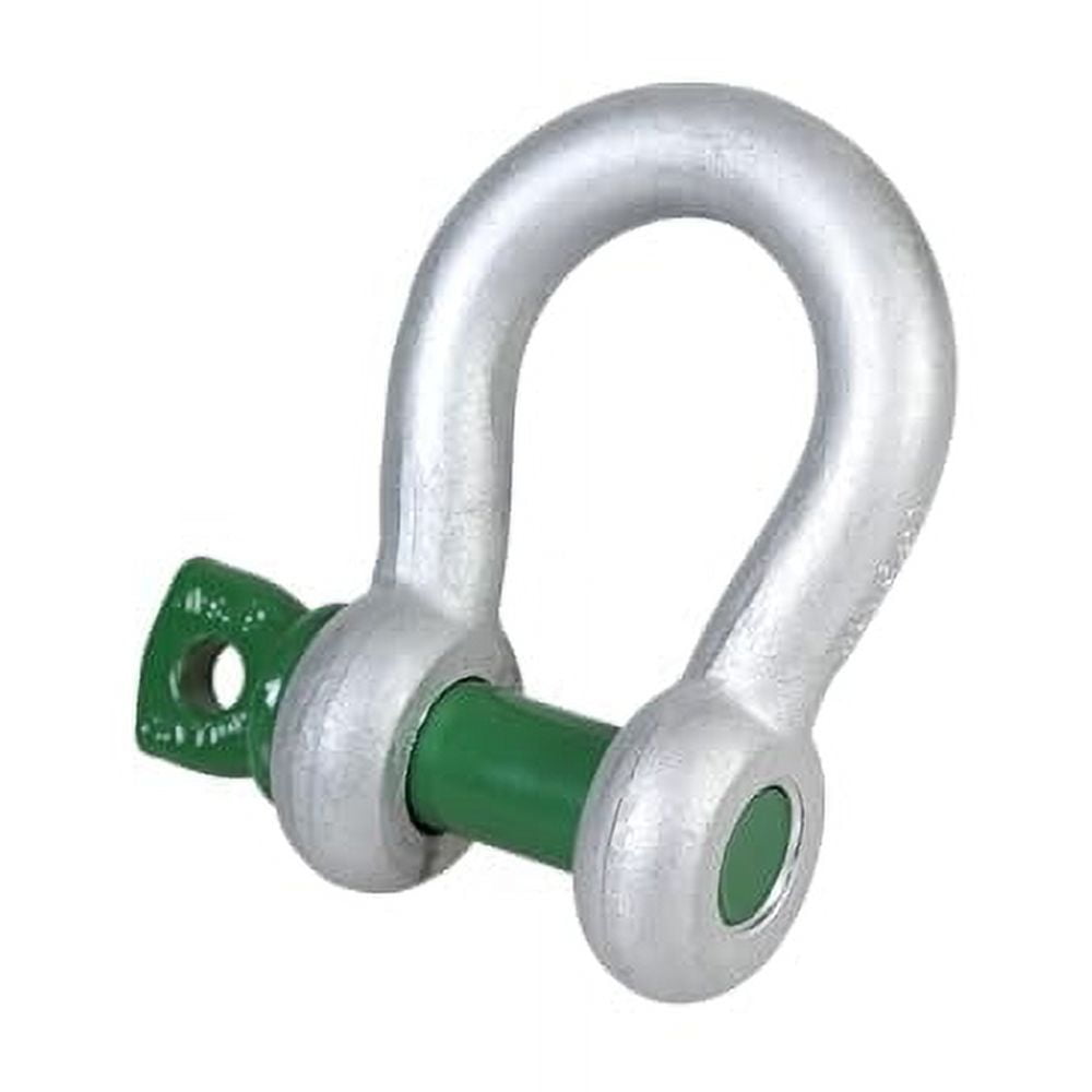 1-1/4" 12mt G-4161 Galvanized Screw PIN Shackle #GPGHBB32 GREEN PIN ...