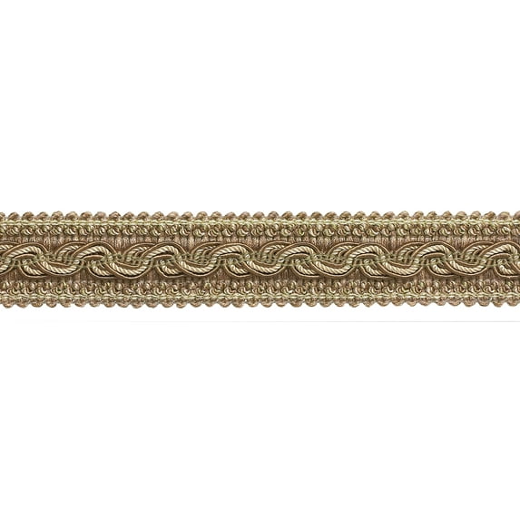 1 1/4" (3cm) Baroque Collection Wide Gimp Braid Trim # 0125BG, Taupe ...