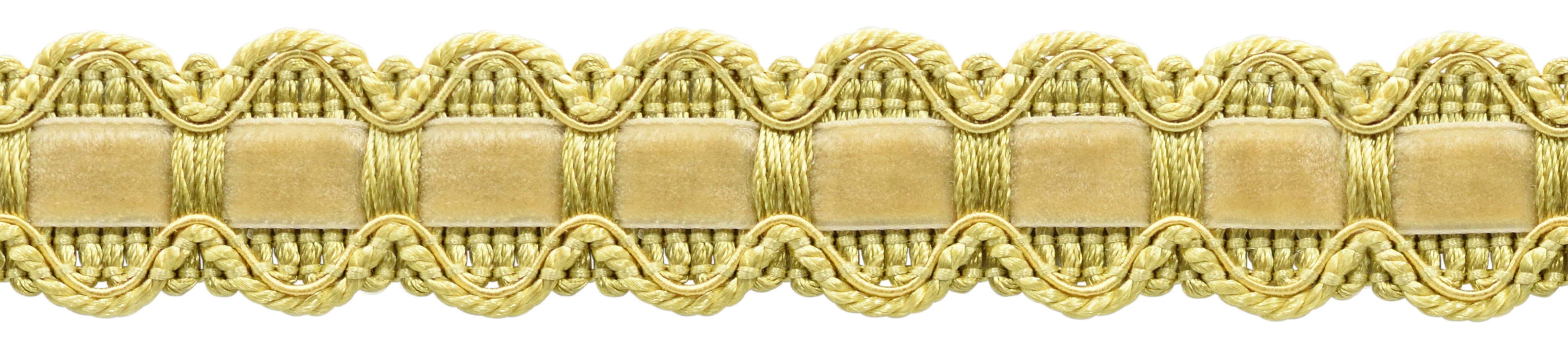 1 1/4" (3cm) Basic Trim Collection Vintage Velvet Gimp Braid Trim ...