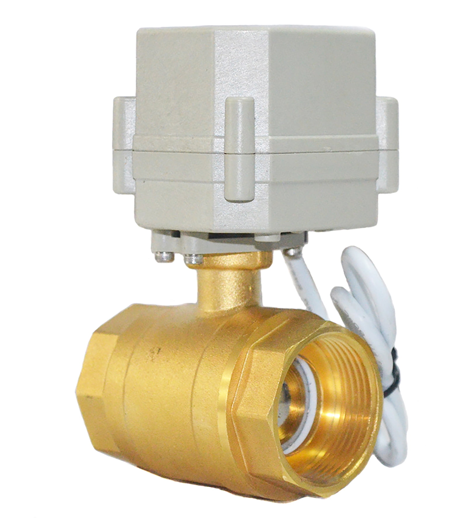 1 1/4" DN32 Five wires control Normally Open Electric Ball Valve,AC/DC9 ...