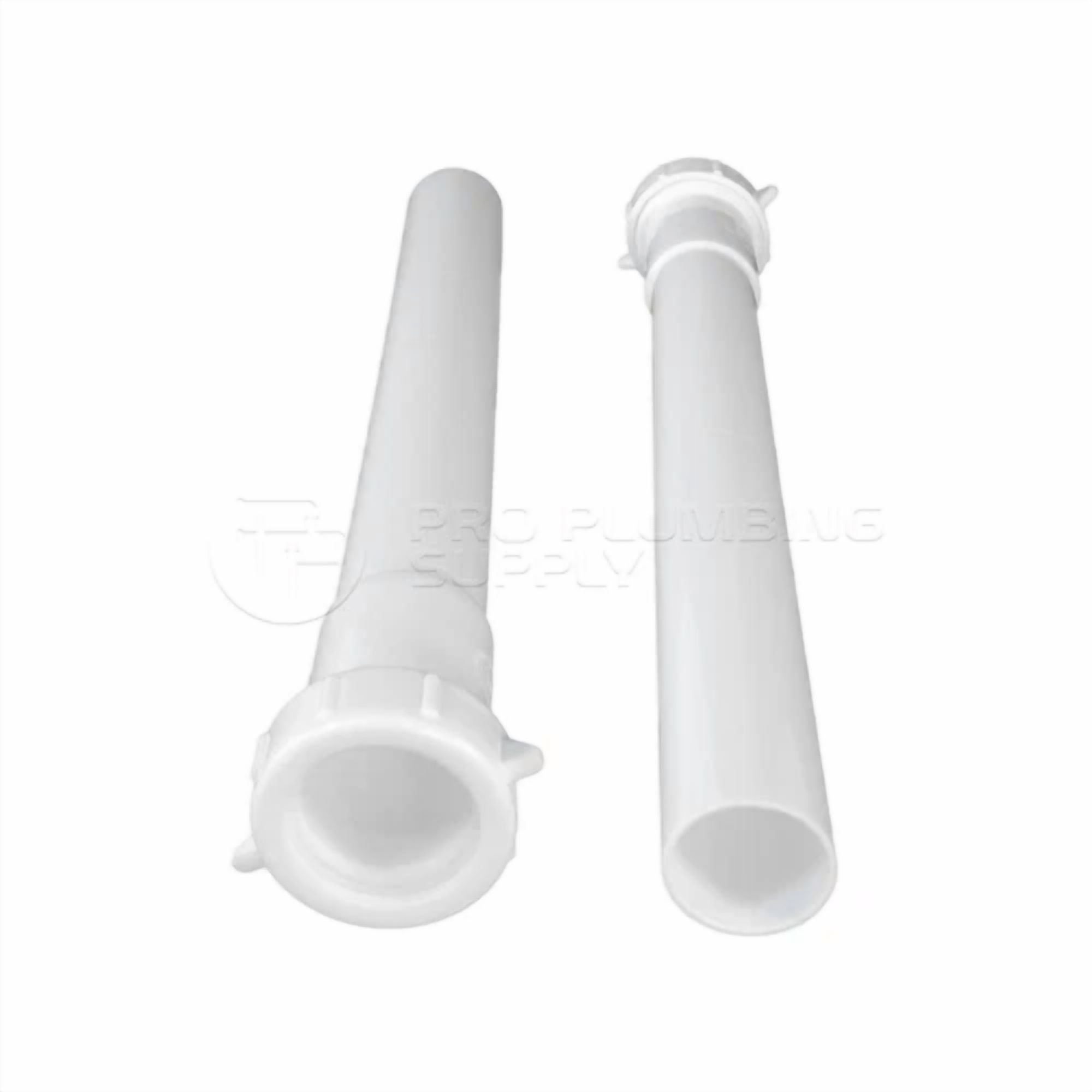 1-1/4"In X 12"In Plastic Extension Tube Tubular Drain Applications ...