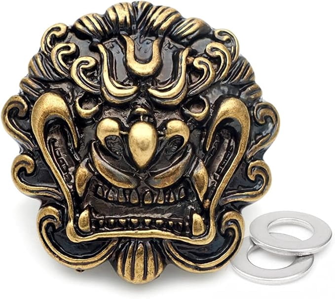 1 1/4 Inch Dragon Concho Screw Back Leather Craft Coin Conchos ...