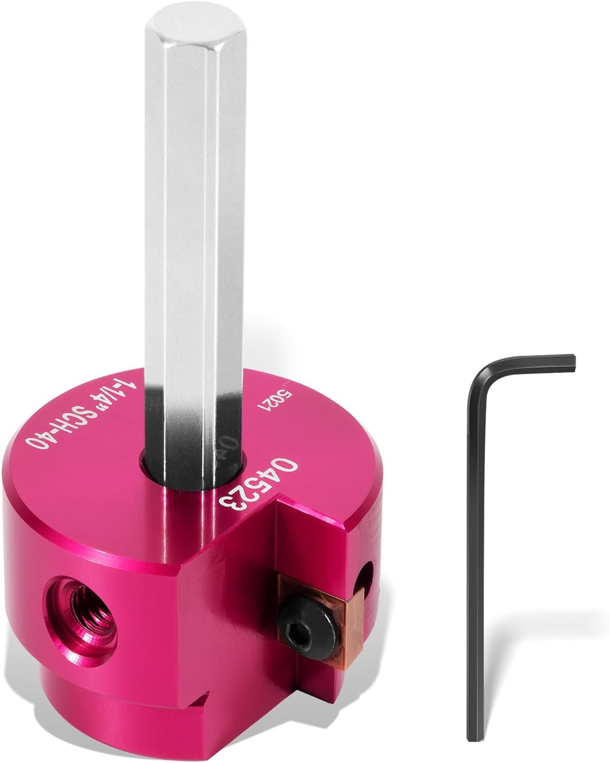 1-1/4-Inch Pipe Fitting Reamer With 3/8-Inch Hex Shaft, PVC Fitting ...