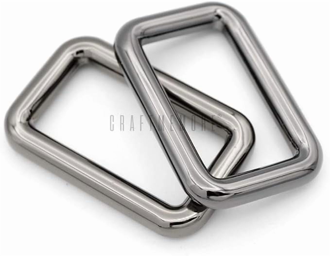 1 1/4 Inch Rectangle Rings Buckle Metal Round Rectangular Loop for Bag ...