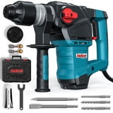 1-1/4 Inch SDS-Plus 12.5 Amp Heavy Duty Rotary Hammer Drill, Safety ...