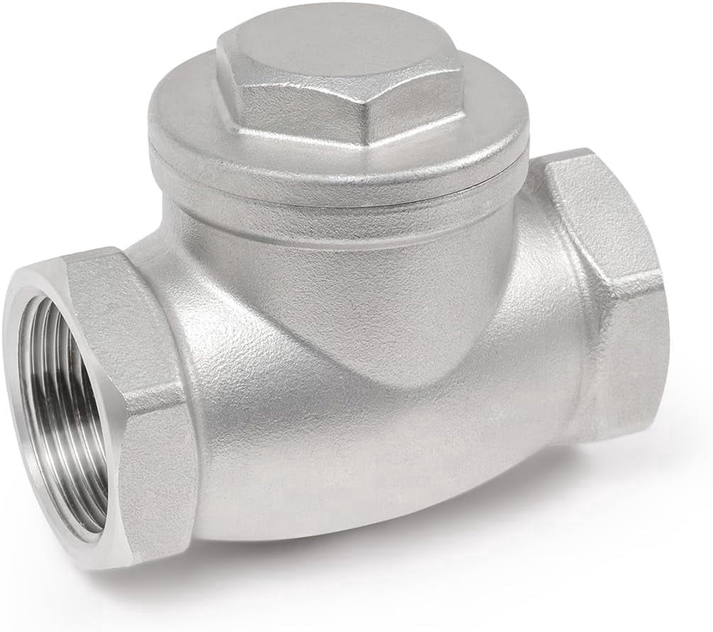 1-1/4 Inch Stainless Steel Swing Check Valve with Metal to Metal Seat ...