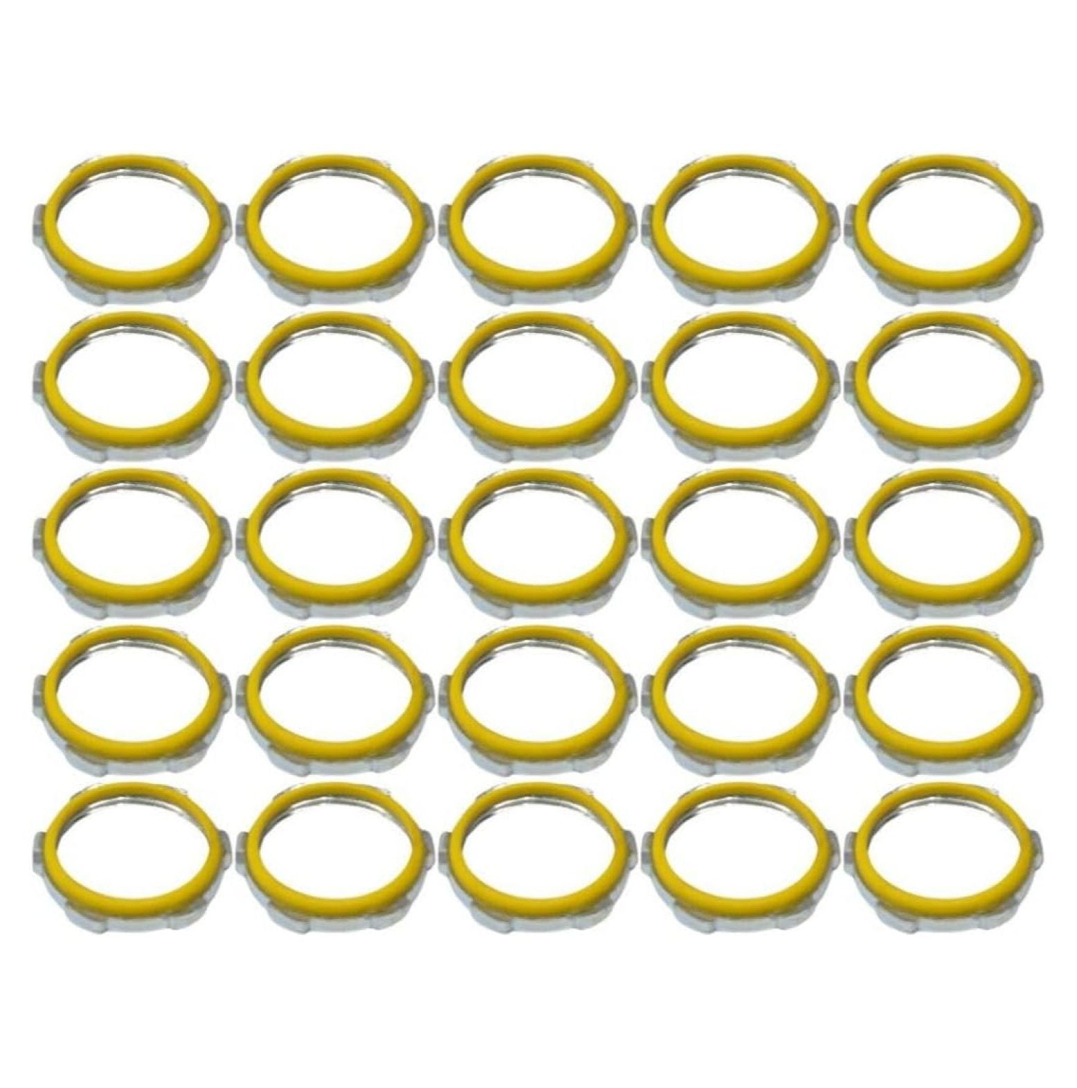 1 1/4 Inch Steel Sealing Lock Nut - Electrical Conduit Locknut with PVC ...