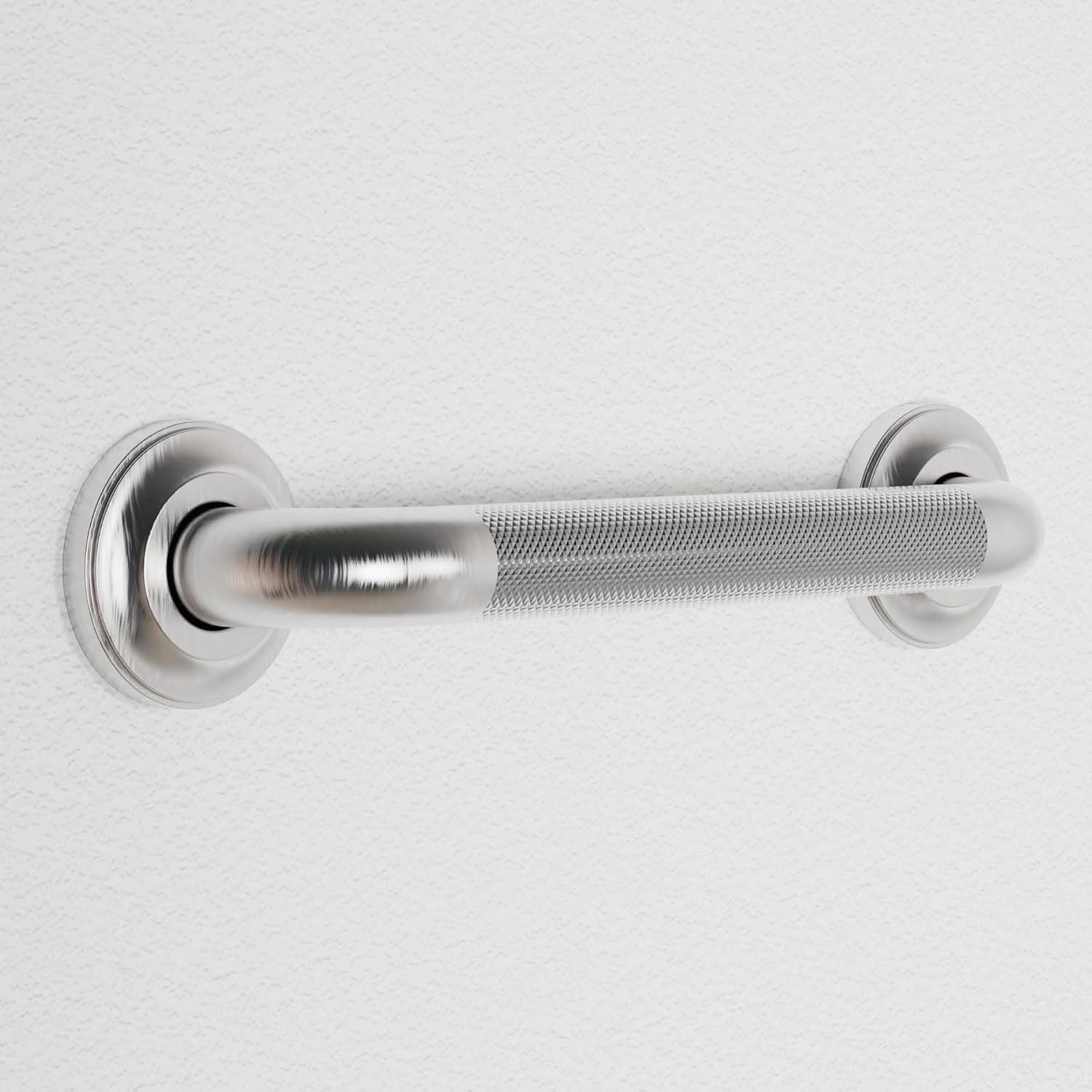 1-1/4" Knurled Grab Bar, ADA Compliant Bath Safety Shower Handrail ...