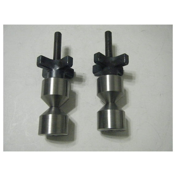 1 1/4" Steel Two Hole Flange Pins with Quick Knobs - Carbon Steel Pin ...