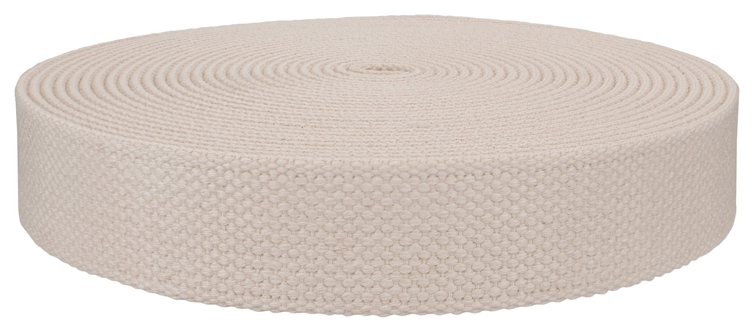 1 1/4 Inch Natural Heavy Cotton Belt Webbing Closeout - Walmart.com