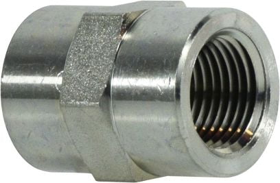 1-1/4X1-1/4 Pipe Coupling, Steel Pipe Fittings, Hydraulics - Walmart.com