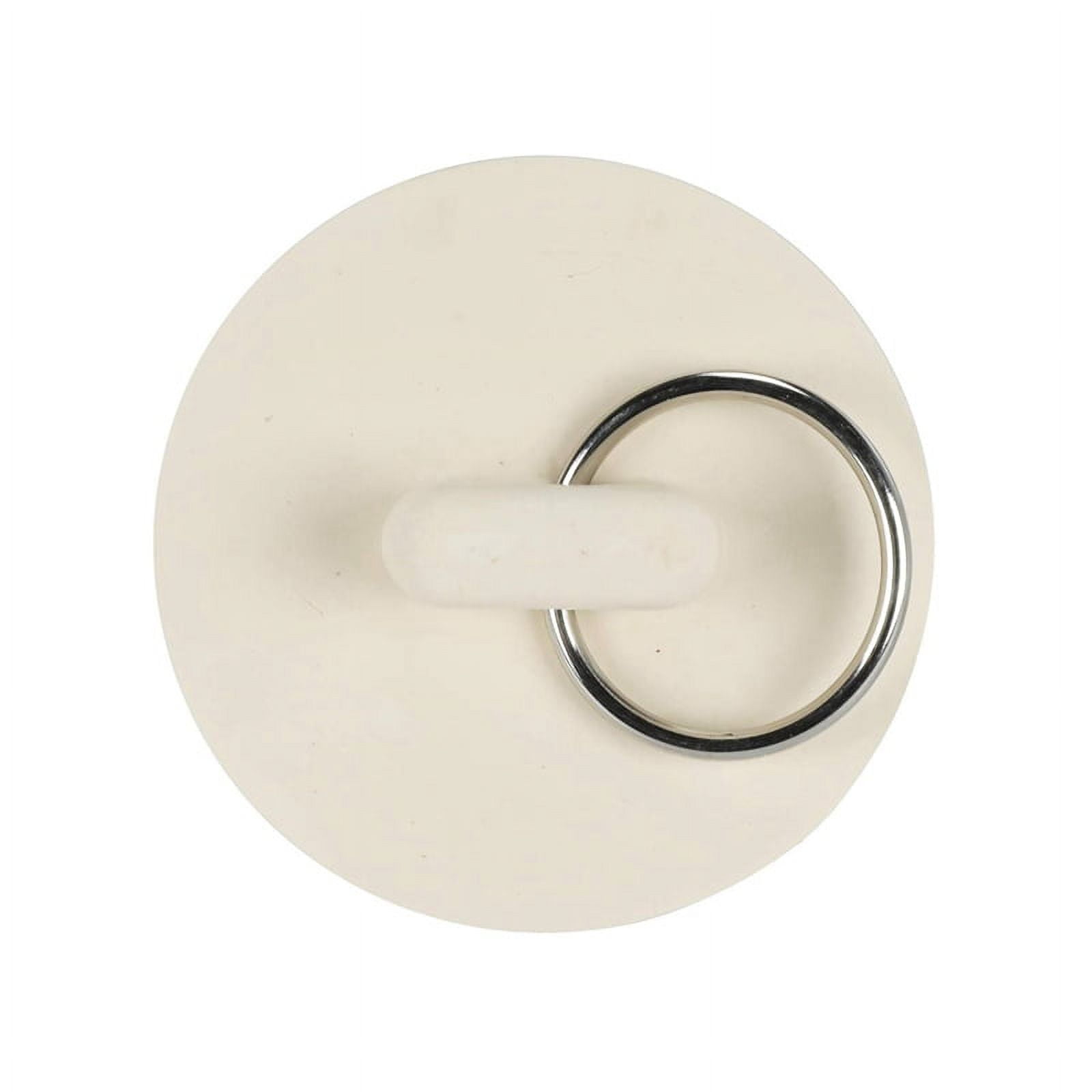 1 1/4in White Rubber Wash Basin Bathtub Plug Sink Plug Drain Pipe Plug ...
