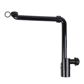 Chrome Bottle Trap Basin Waste Bathroom Sink Pipe Adjustable Height ...