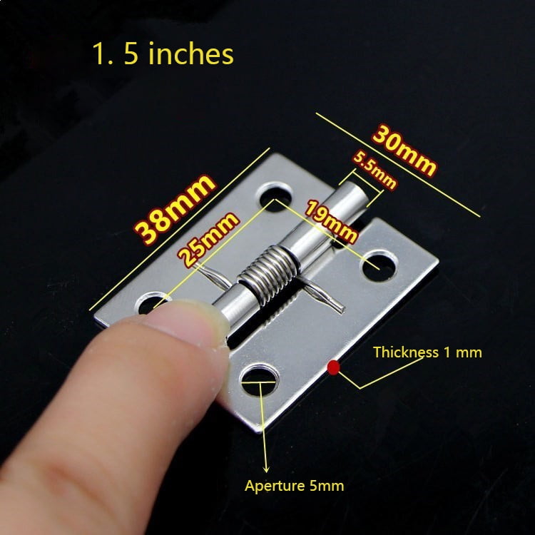 1/1.5/2/2.5 Inch Spring Hinge Automatic Cabinet Door Wardrobe Hardware ...