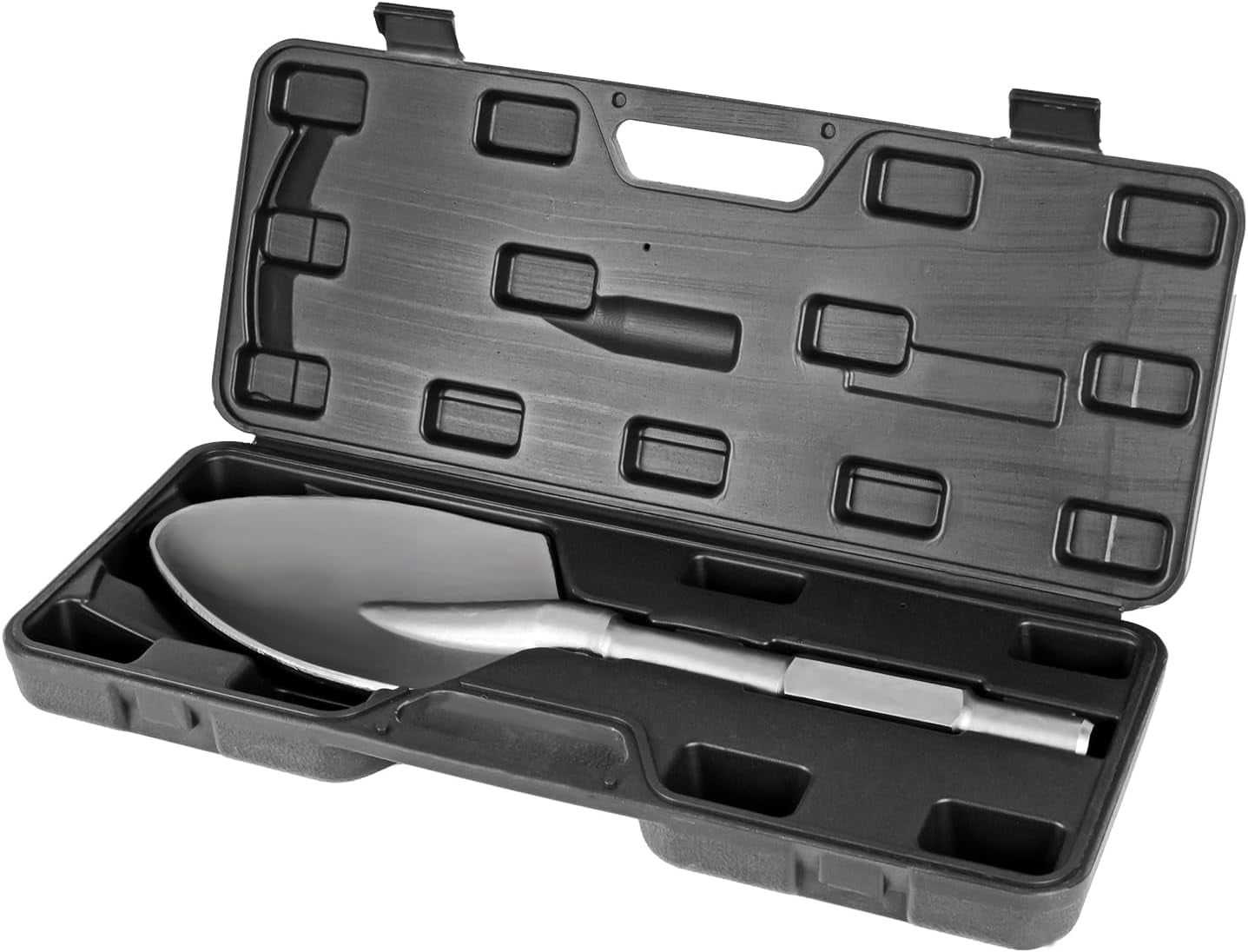 1-1/8 in 65A Shank Chisel Bit - 17.3" x 5.3" Hex Clay Spade Clay Shovel ...