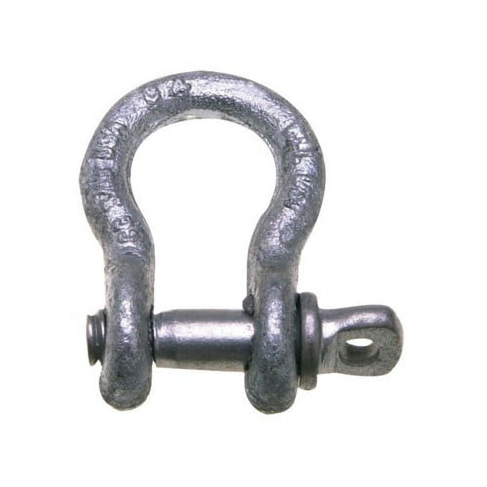 1-1/8" Anchor Shackle, Screw Pin, Forged Carbon Steel, Painted Blue - Walmart.com