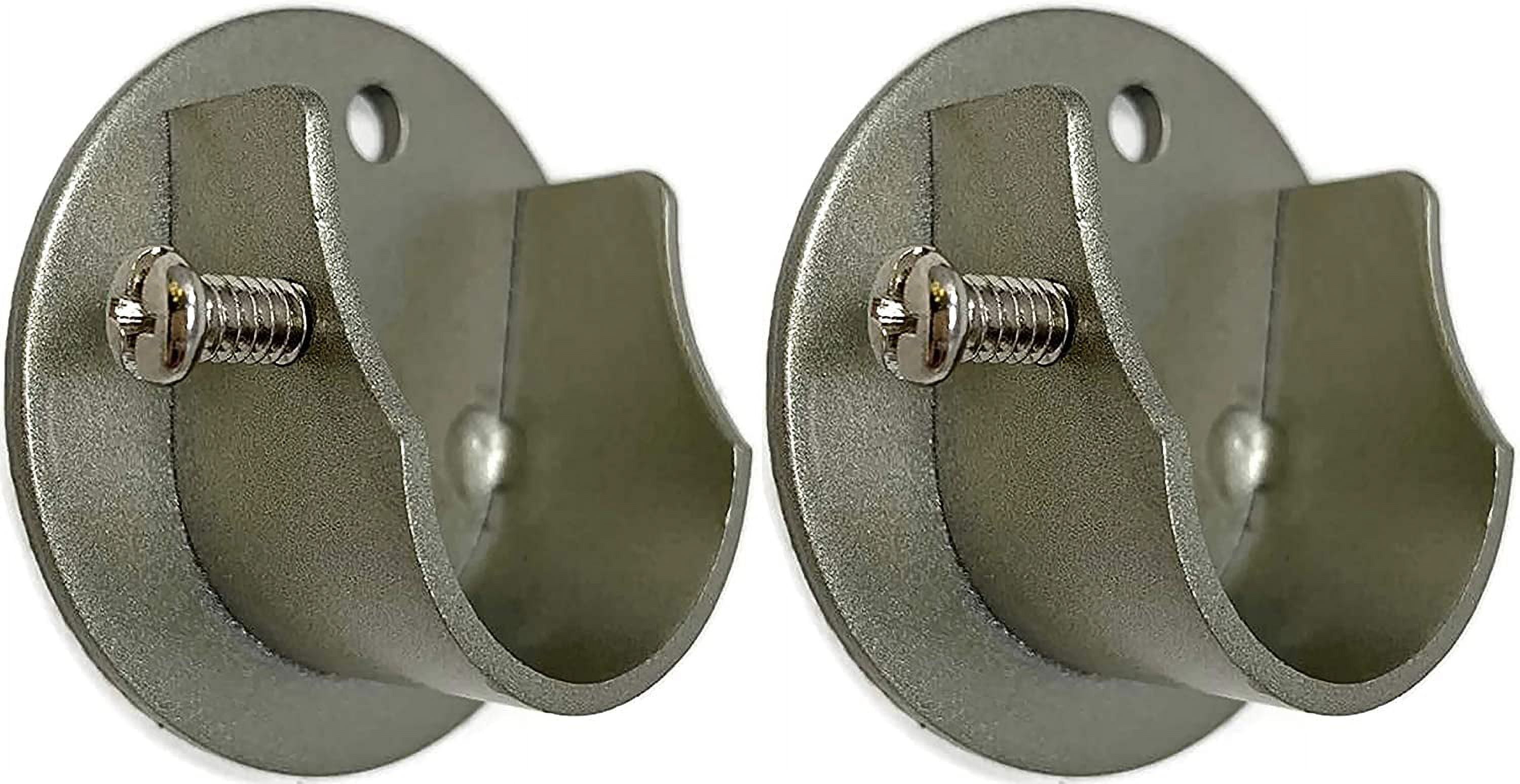 1-1/8" To 1-1/4" Inside Mount Curtain Rod Bracket Socket For Window ...