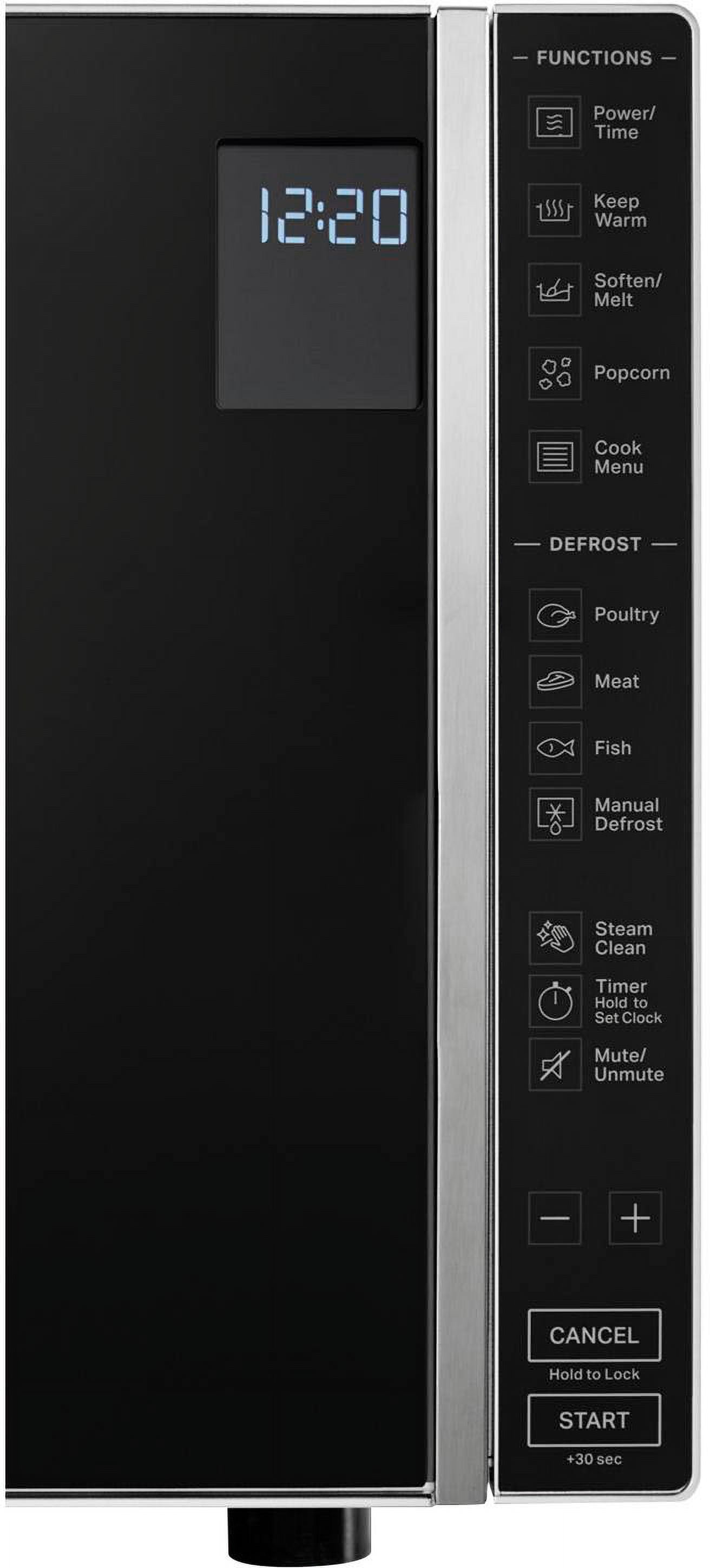 1.1 Cu. Ft. Countertop Microwave - 900W, 10 Power Levels, 6 Pre-Set ...