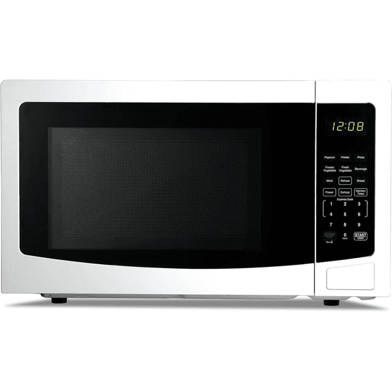 1.1 Cu. Ft. Countertop Microwave Oven 1000 Watts Auto Cook Defrost Easy ...