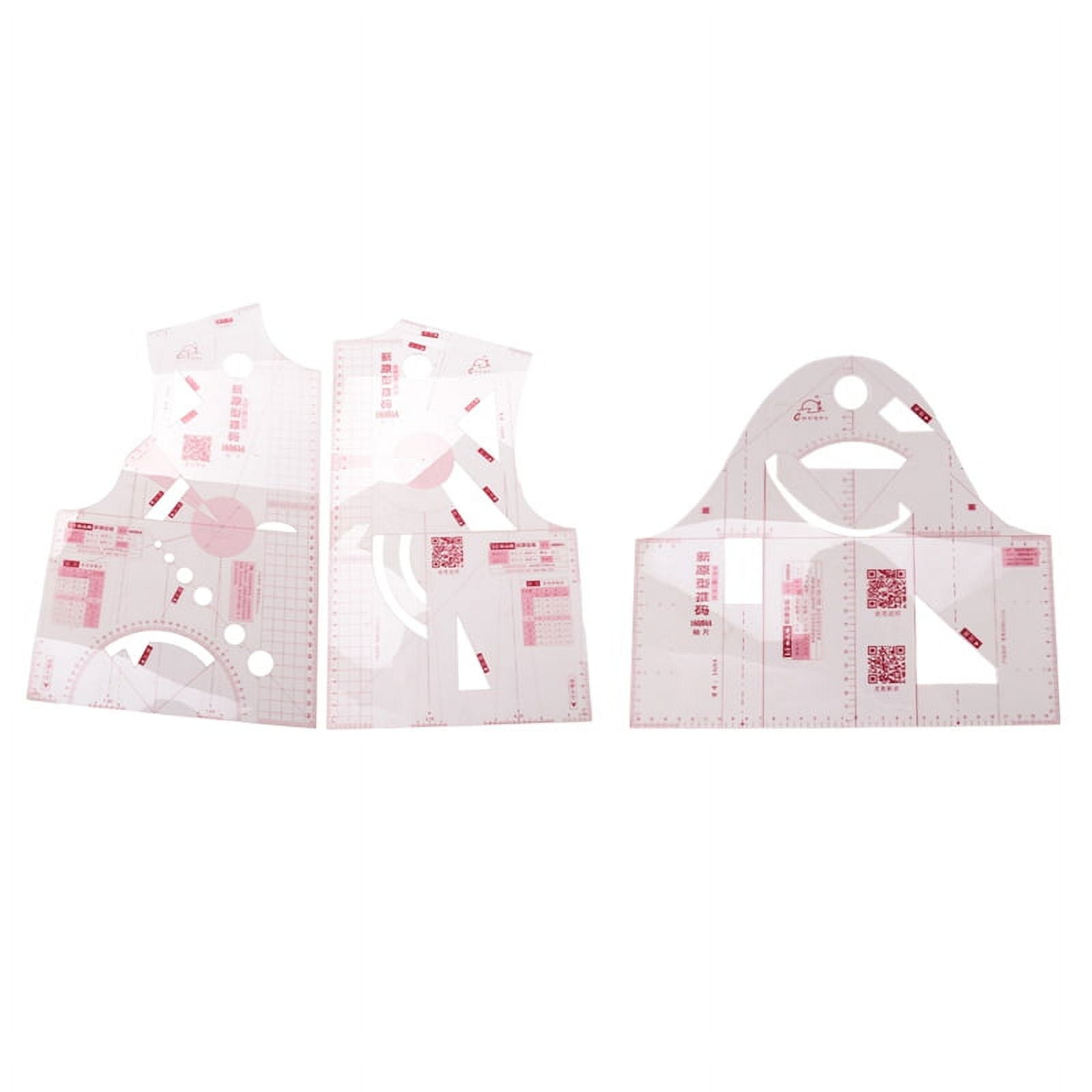 1:1 Fashion Cloth Design Ruler Crop Mold School Student Teaching ...