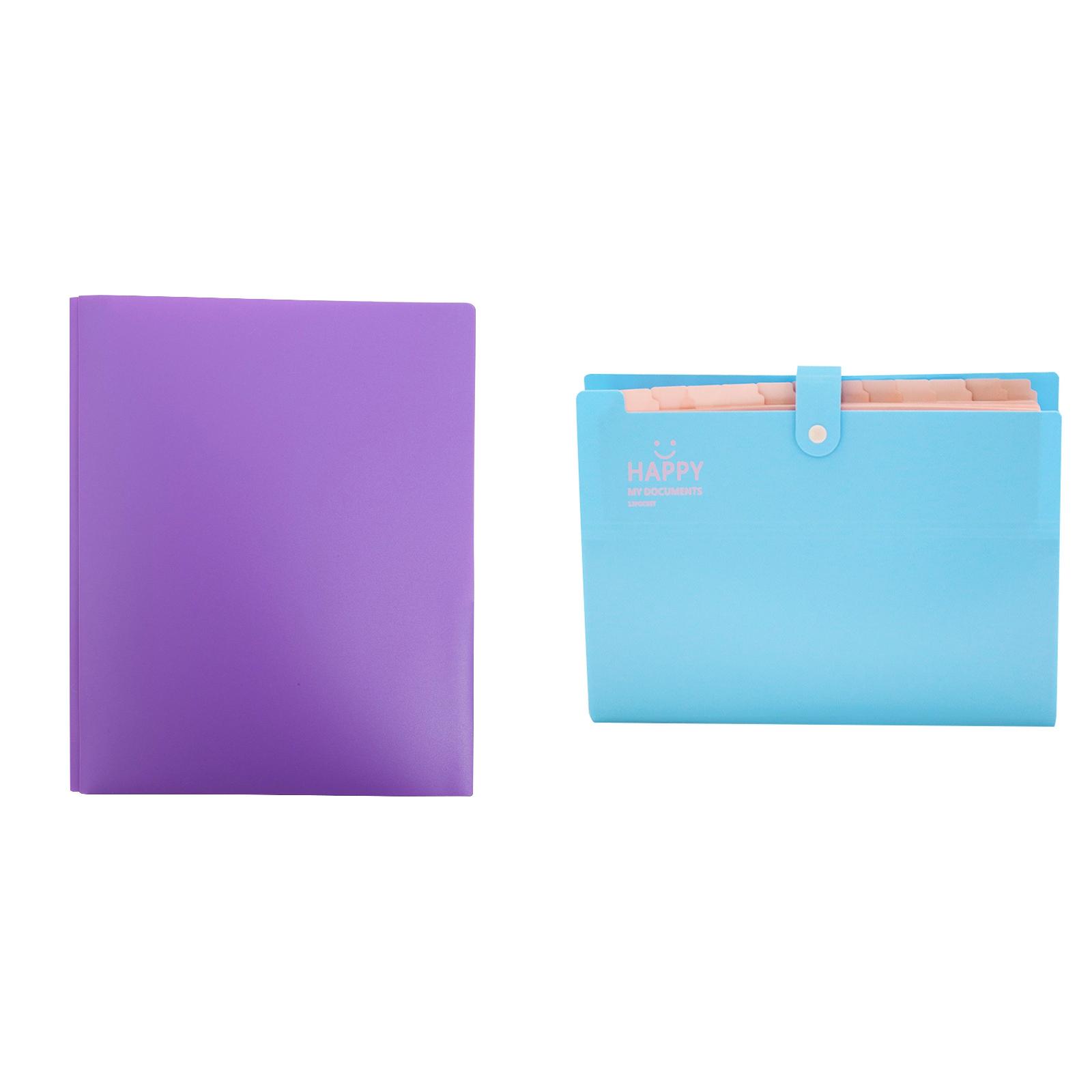 1*1*Folder+1*1 Folder Dunwell Colored Plastic Folder with Pockets and ...