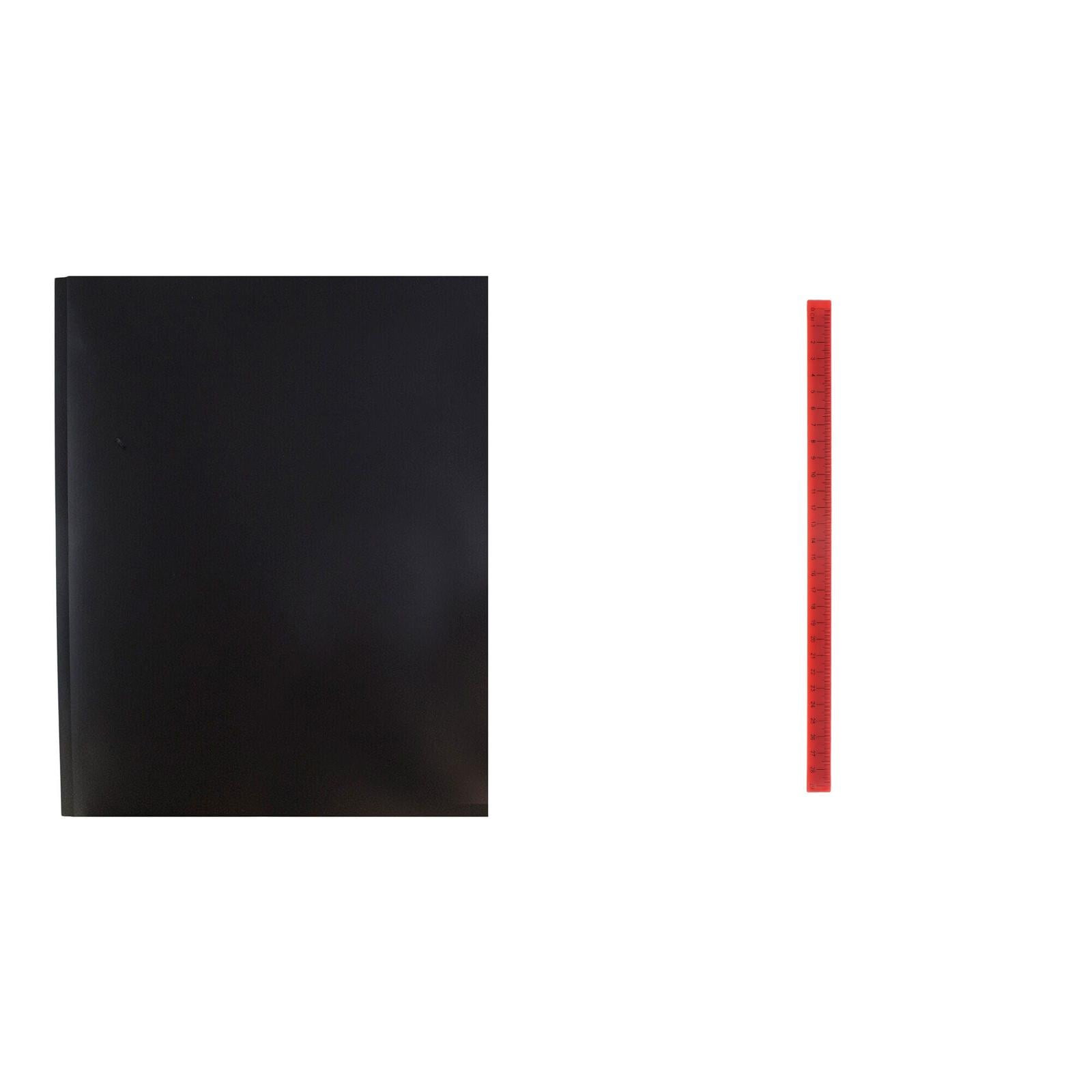 1*1*Folder+1*1*Ruler Clearance! Dunwell Colored Plastic Folder With ...