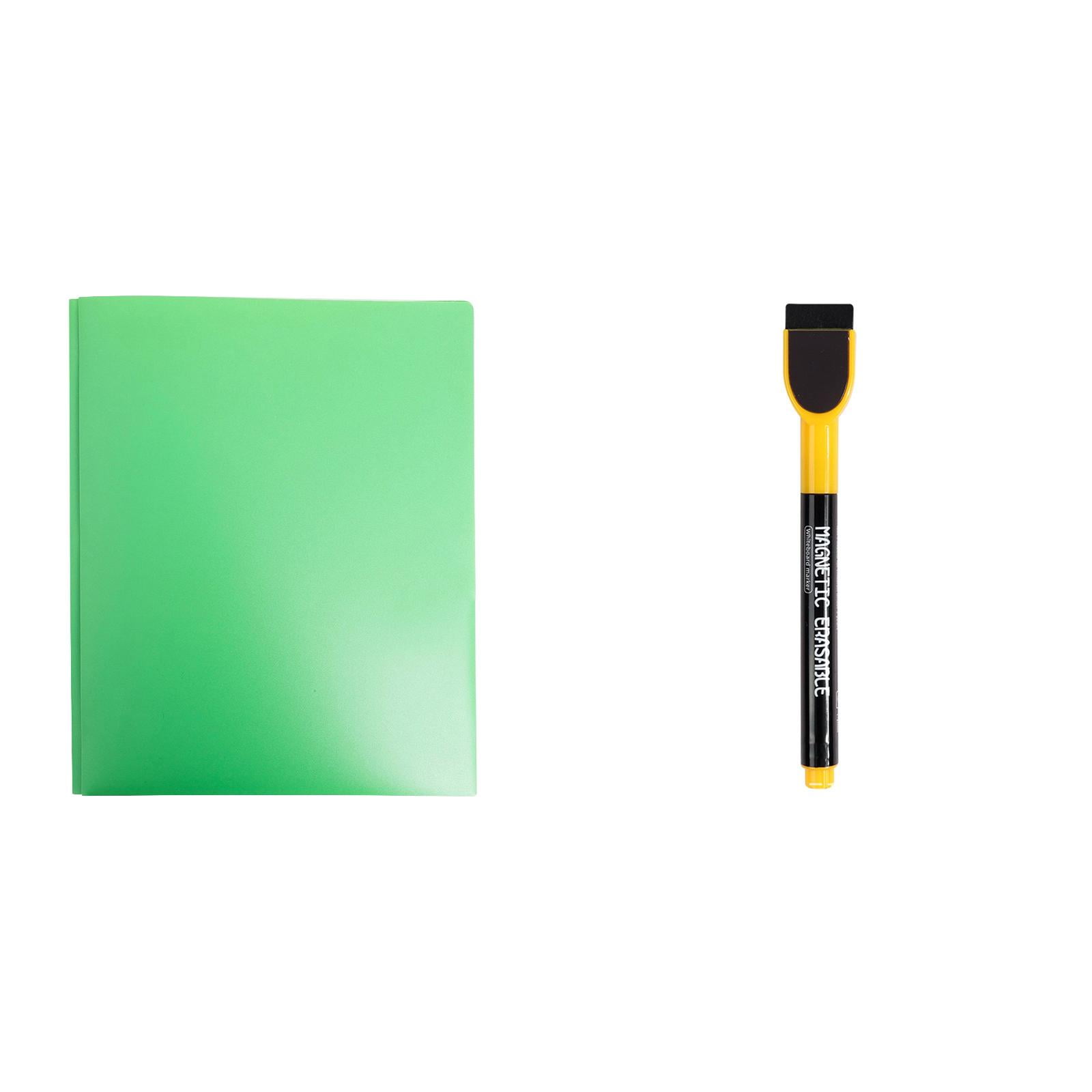 1*1*Folder+1*1*Whiteboard Pen Clearance! Dunwell Colored Plastic Folder ...