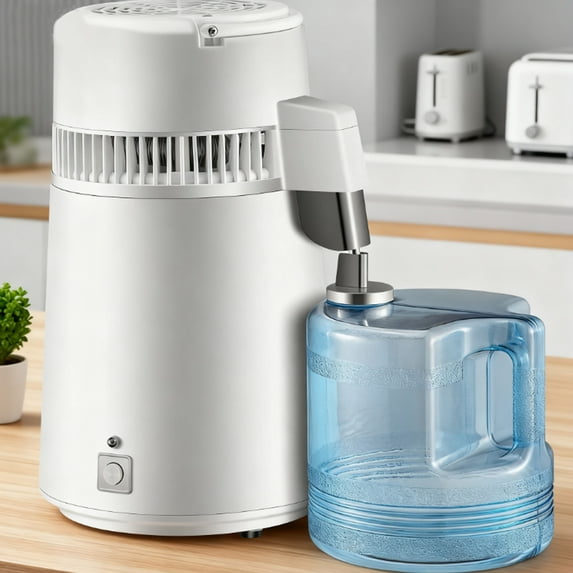 1.1 Gallon/4L Water Distiller, 750W Distilled Water Maker Purifier ...