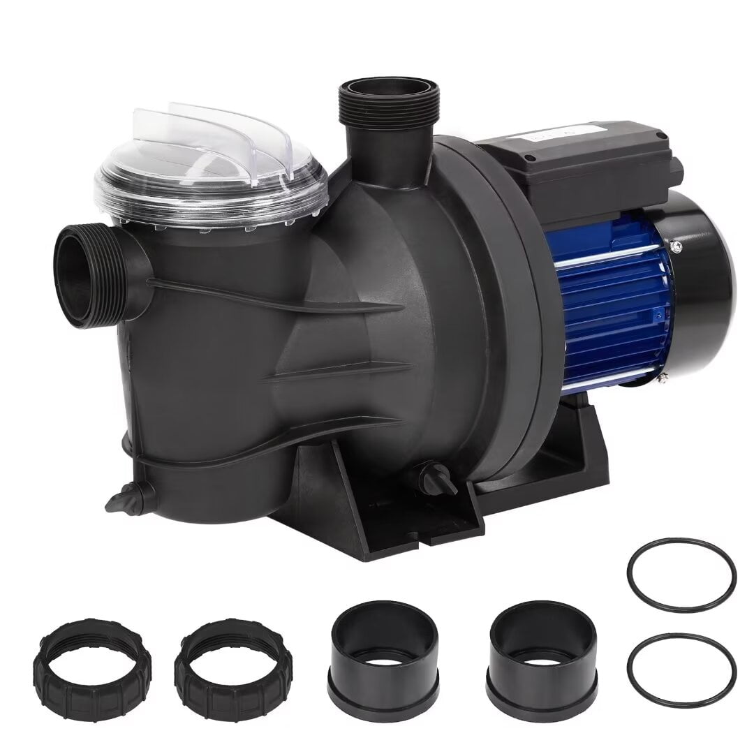 1.1 HP Pool Pump In/Above Ground, 3962GPH Above Ground Swimming Pool ...