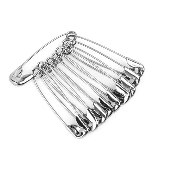 1.1 Inch Bulk Safety Pins, 50 Pack - Multipurpose for Home, Office ...