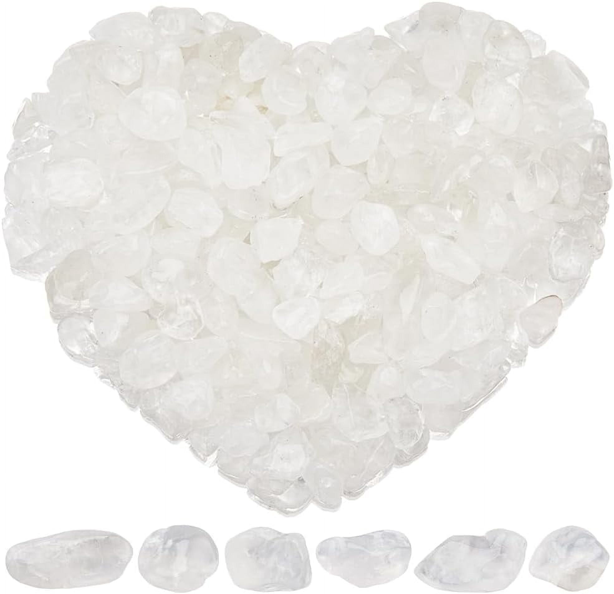 1.1 Lb/500g Clear Quartz Crystals Chips Crushed Stone Crystal Chips ...
