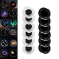 1:1 Realistic Nebula Projection Film Disc for Star Projector Lamp Night ...