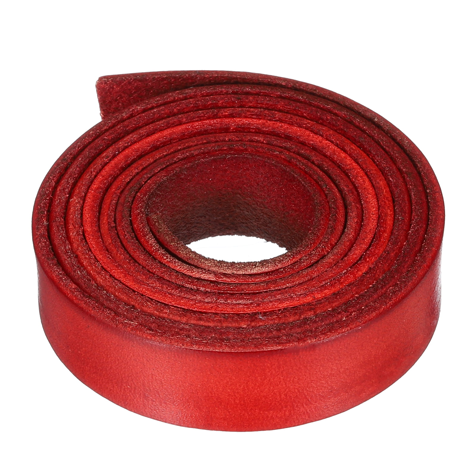 1.1 Yard 15mm Flat Leather Cord, Leather Lacing Strips for DIY Making ...
