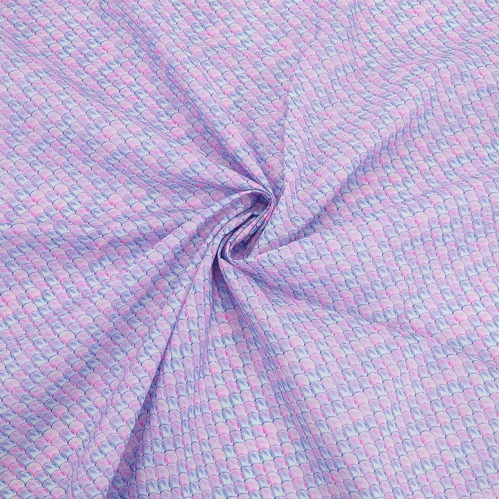 1.1 Yard Mermaid Scales Fabric 57 inch Wide Fish Scale Fabric Pearl ...