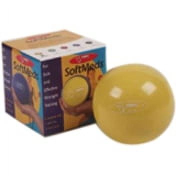 1.1-pound Yellow FitBALL SoftMeds Ball w Adjustable Strap - Walmart.com