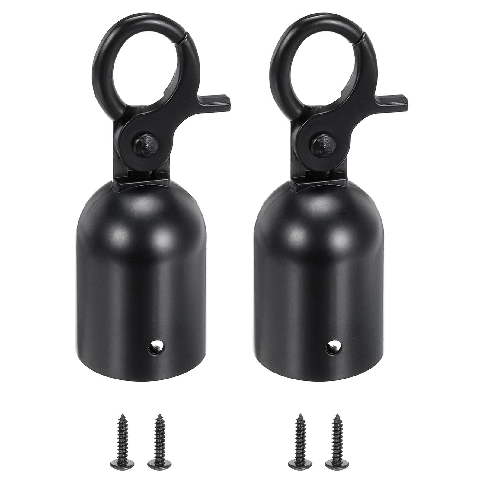 1.1"x3.2" Stanchion Rope End Stopper, 2 Pack Cord End Caps Barrier Rope ...