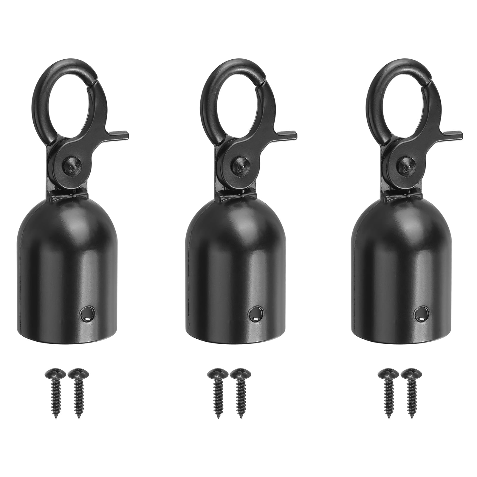 1.1"x3" Stanchion Rope End Stopper, 3 Pack Cord End Caps Barrier Rope ...