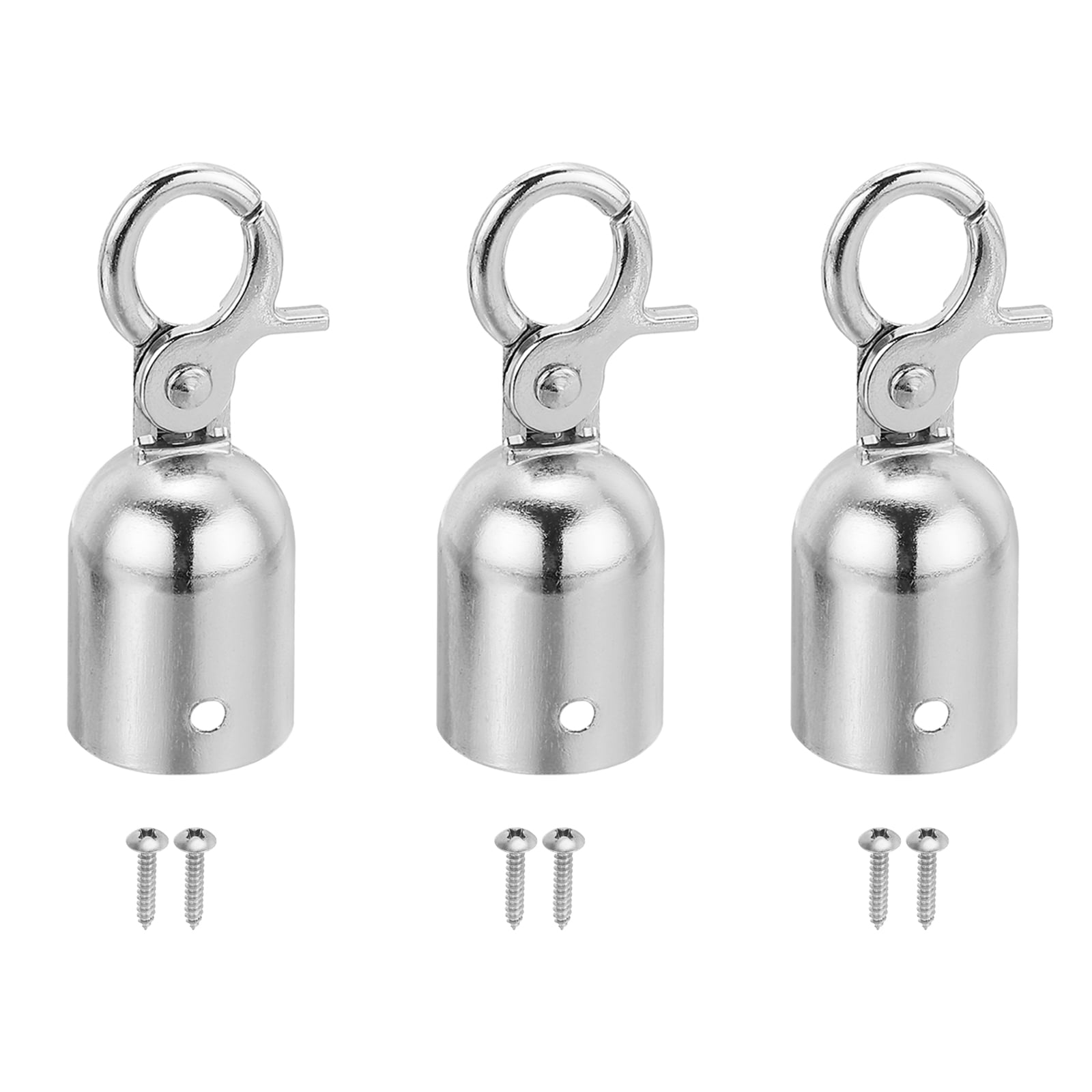 1.1"x3" Stanchion Rope End Stopper, 3 Pack Cord End Caps Barrier Rope ...