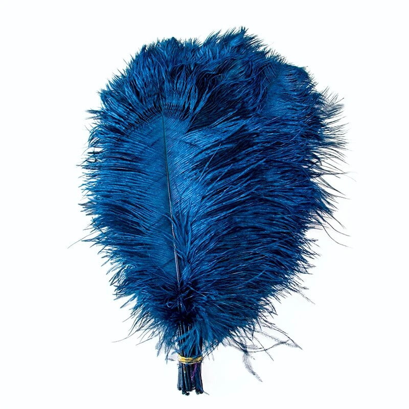 1/10/20PCS Dyed Various Real Ostrich Feather Wholesale Price 15-20CM ...