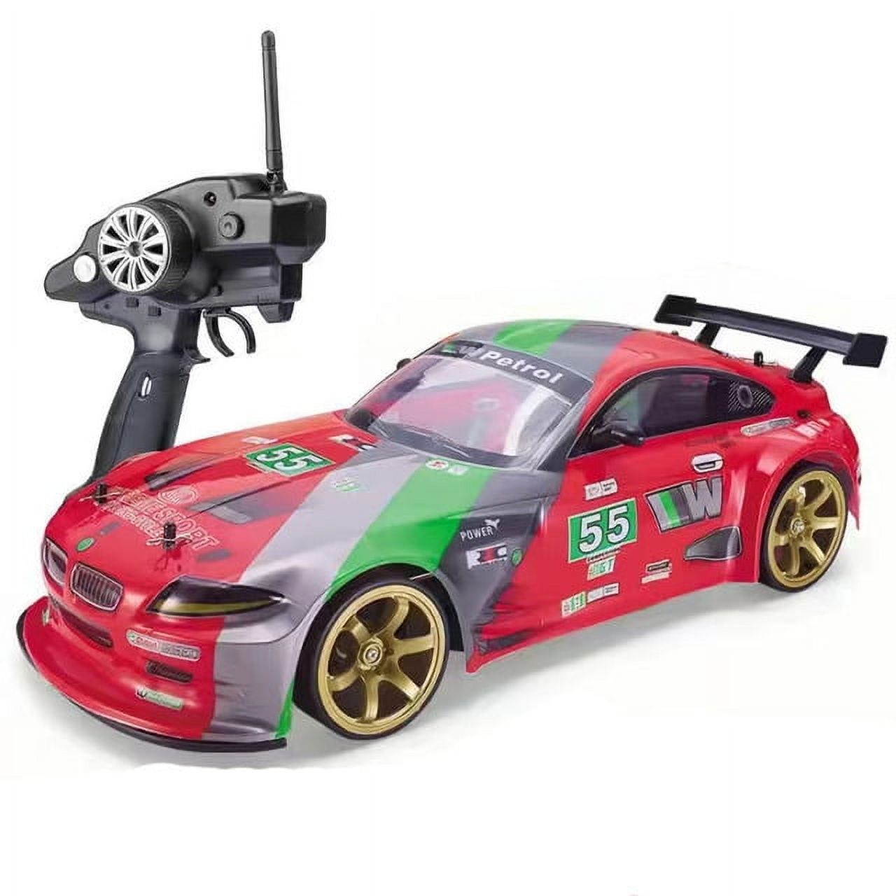 1:10 4wd 70km/h Rc Drift Car Drifting Wheels Anti-collision Off-road ...
