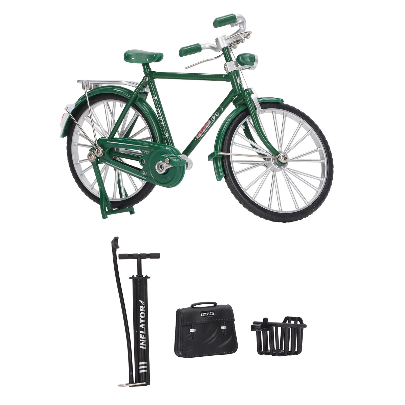 1:10 Alloy Bicycle Model Vintage Miniature Simulation Collection Free ...