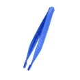 1/10 PCS Disposable Tweezers Small Plastic Craft Tweezers (Blue ...
