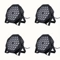 1-10 Pack 36LED RGB Stage Par Lights, Sound Activated Auto Mode ...